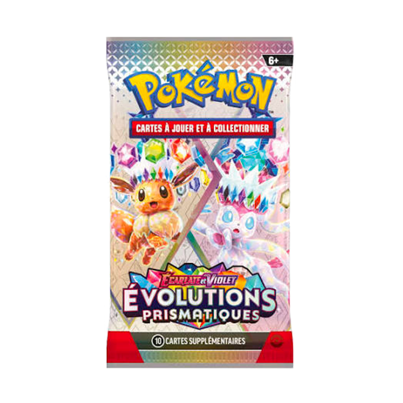 Booster Pokémon EV8.5 Évolutions Prismatiques – Cartes Officielles ...