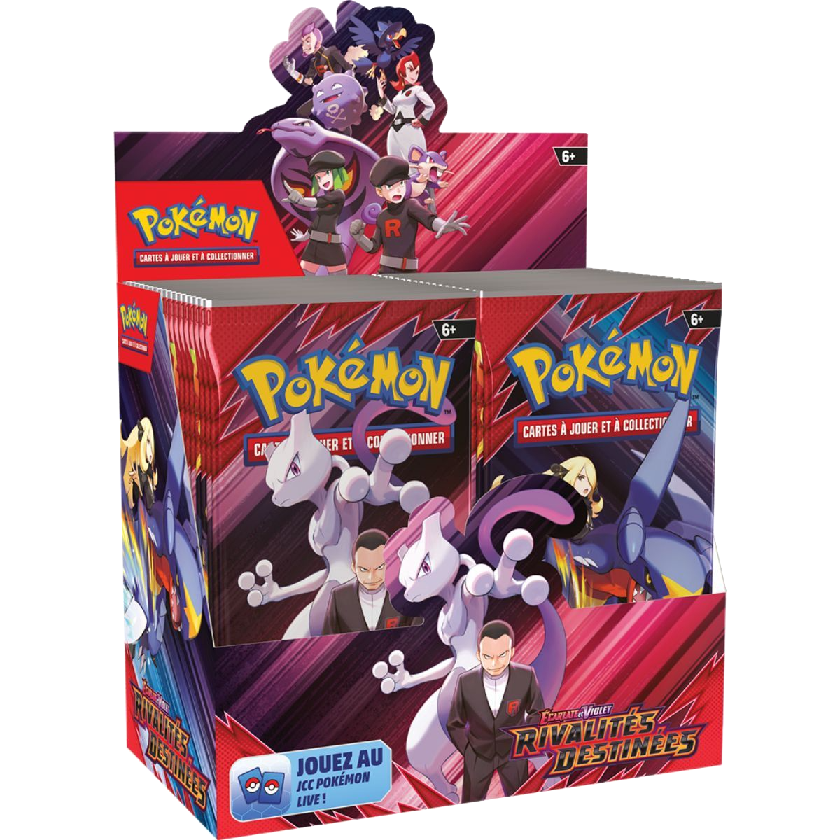Display Pokémon EV10 – Rivalités Destinées – 36 Boosters Officiels ...